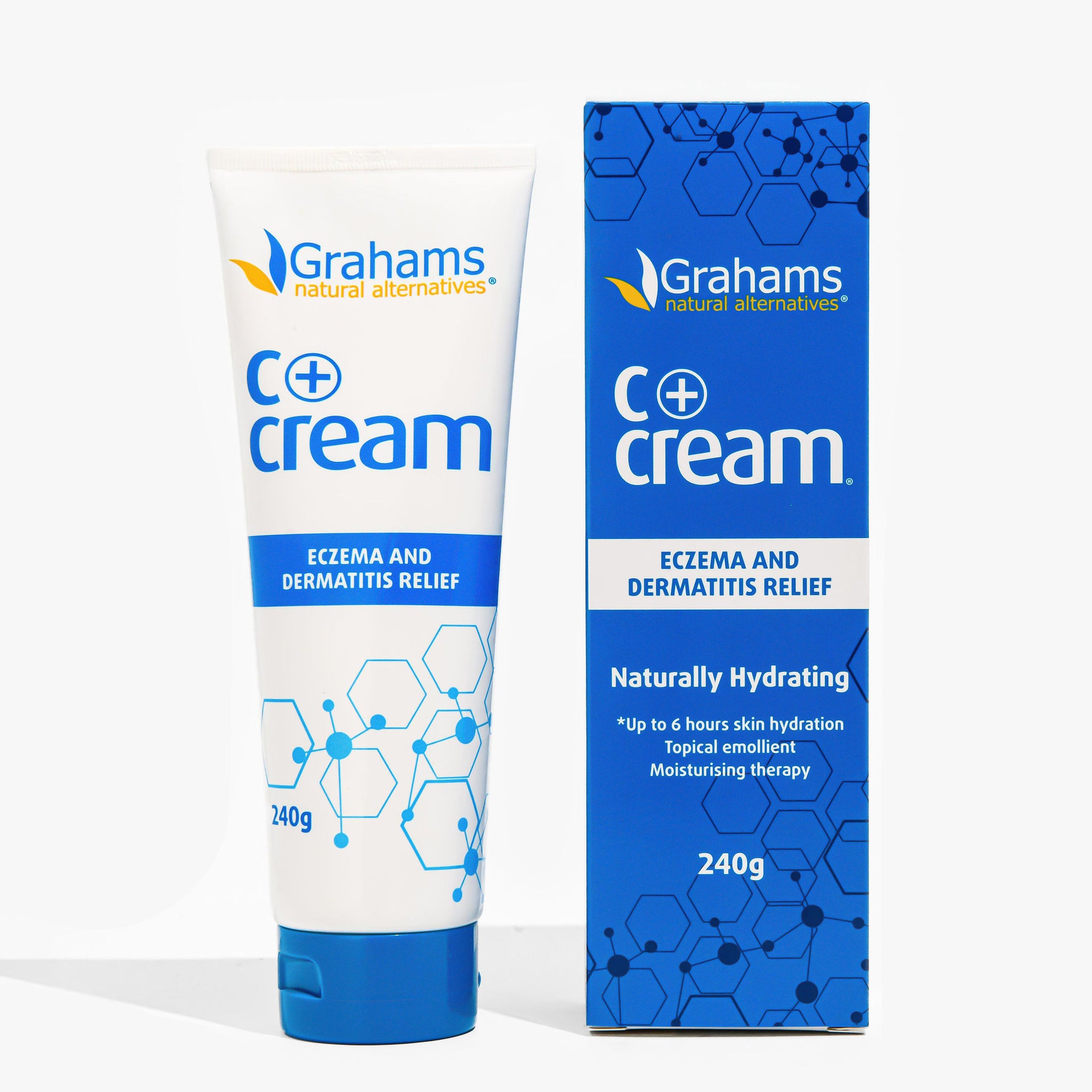 C+ Eczema & Dermatitis Cream | Natural Eczema Cream | Grahams Natural ...