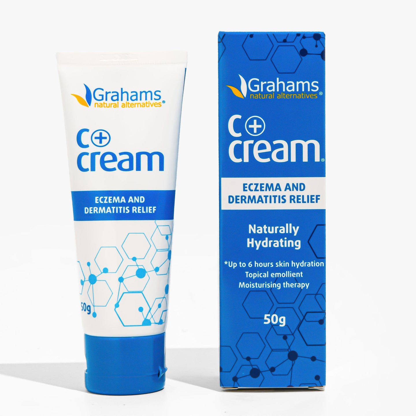 C+ Eczema & Dermatitis Cream | Natural Eczema Cream | Grahams Natural ...